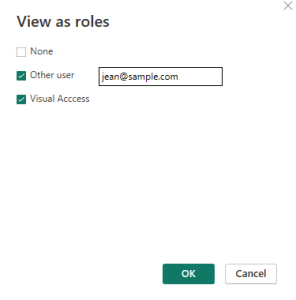 Implement visual-level security in Power BI with row level security - EdgeRed