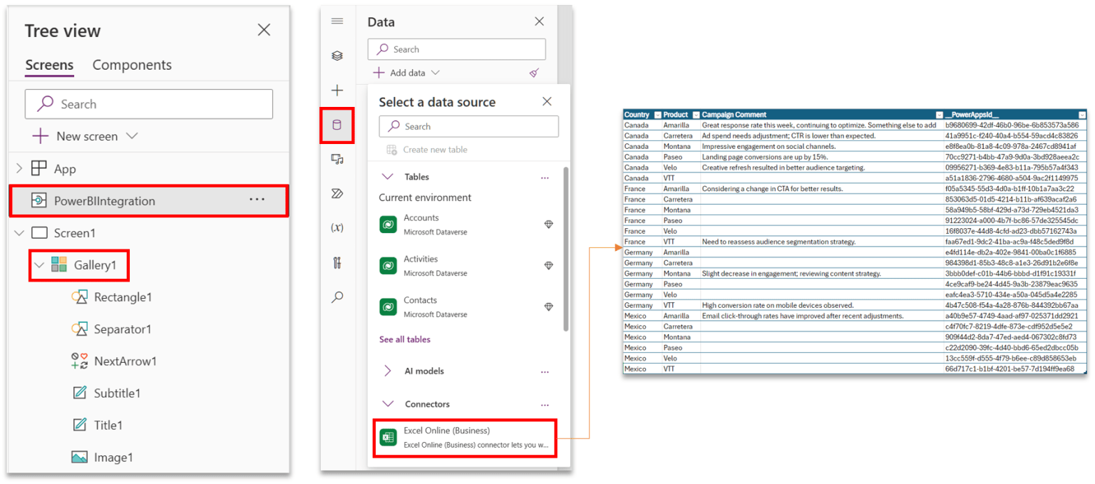 Using PowerApps for interactive data entry in PowerBI - EdgeRed